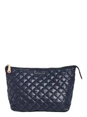 Mz Wallace Large Zoey Cosmetic Case - Navy