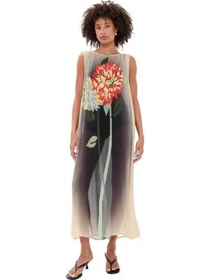 VRG GRL Jordyn Sheer Maxi Dress - Flow State