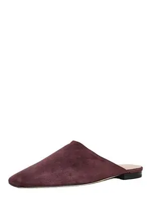 Jenni Kayne Suede Miller Mules - Wine