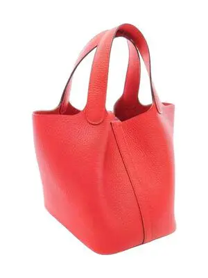 Hermès 2026 Pm Picotin Lock Tote Bag Red