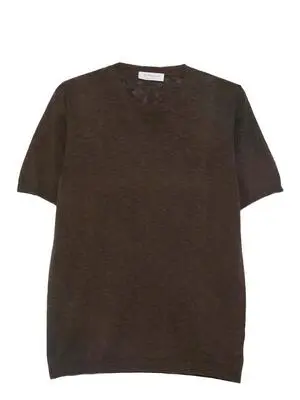 JEORDIE'S Crew-neck T-shirt - Brown