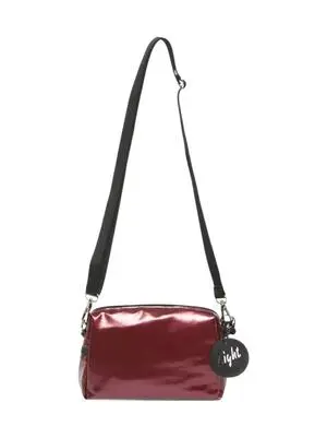 JACK GOMME Mini Light Metallic Crossbody Bag - Red