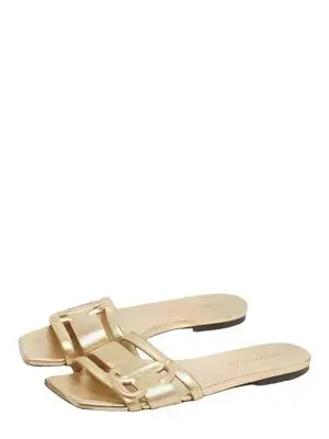 JIMMY CHOO Laran Leather Sandals