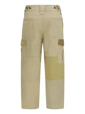 MARANT ETOILE Renzae Patchwork Cargo Pants - Neutrals