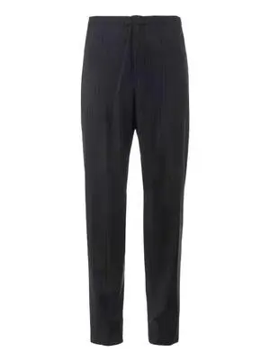 Undercover Pinstripe-pattern Trousers - Blue