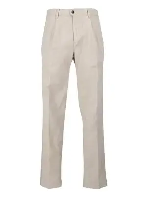 Incotex Ducale Pleated Trousers - Neutrals