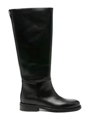 Liviana Conti Leather Knee-high Boots - Black