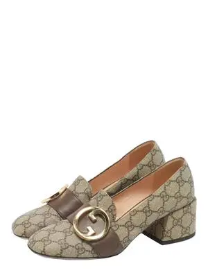 Gucci Blondie Gg Supreme Pumps - Neutrals
