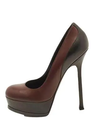 Saint Laurent Tribtoo Platform Pumps - Red