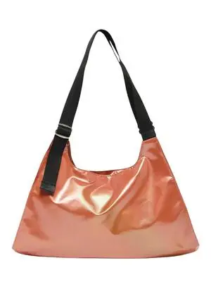 JACK GOMME Lebag Light Glossy-effect Shoulder Bag