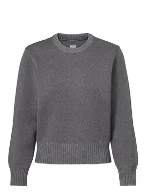 TOTEME Wool And Cotton Sweater - Grey