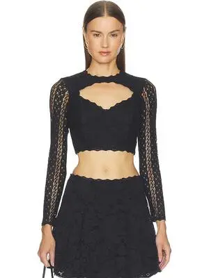 Charo Ruiz Ibiza Beatrice Top - Black