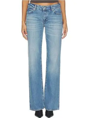FRAME The Off Duty Rodeo Jeans In Blue - Flutter