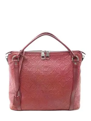 LOUIS VUITTON Pm 2011 Ixia Monogram Antheia Handbag Red
