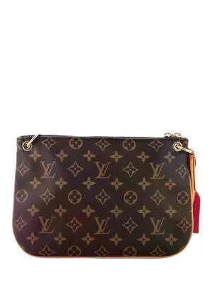 LOUIS VUITTON Lorette Handbag Monogram Canvas Crossbody Bag - Brown
