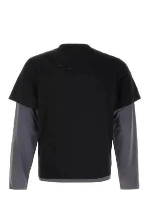 Gimaguas Ricardo Layered Distressed T-shirt - Black