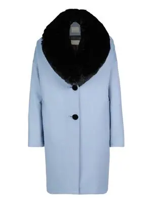 N'ONAT Emilie Vegan Short Coat - Blue