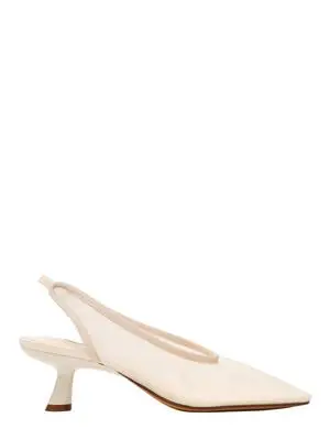 Steve Madden Xtra Mesh Heels Bone