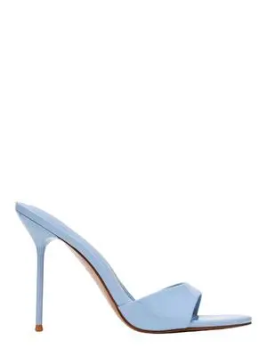 Steve Madden Davina Mule Heels Light Blue