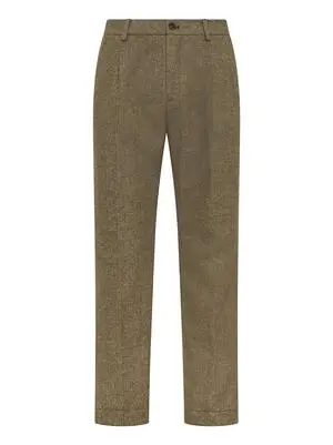 CRUNA Belleville 1810 136 Chocolate Pants - Brown
