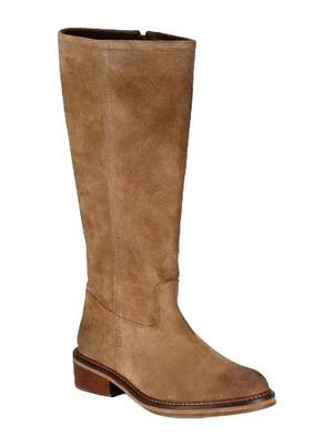DIBA TRUE Keep Em Suede Riding Style Boot - Tan