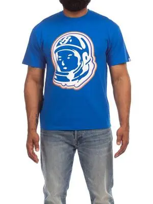 BILLIONAIRE BOYS CLUB Bb Helmet Rings Cotton Graphic T-shirt - Lapis Blue