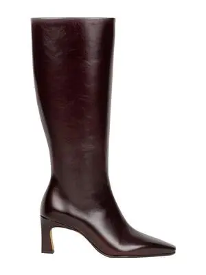 BOBBIES Coline Knee High Boots - Cabernet