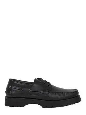 BOBBIES Leif Boat Shoes Caviar