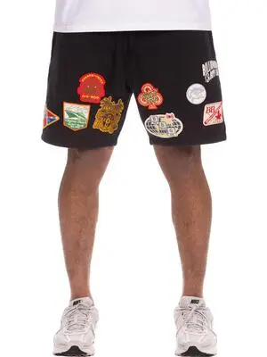 BILLIONAIRE BOYS CLUB Bb Merit Knit Cotton Shorts - Black