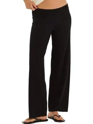 Hatch The Softsculpt Knit Celeste Pant - Black
