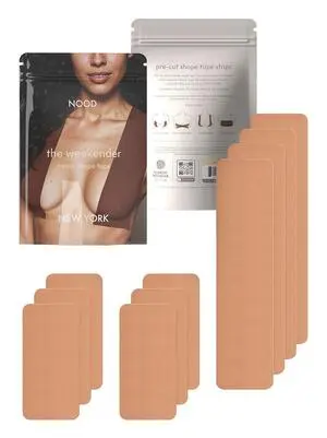 NOOD Weekend Travel Tape In Tan - Soft Tan