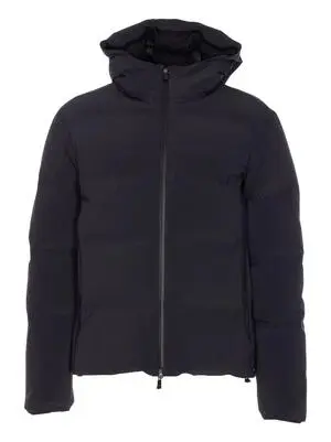 Herno New Impact Hooded Short Down Jacket Black
