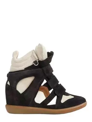 Isabel Marant Étoile Bekett Touch-strap Sneakers Black