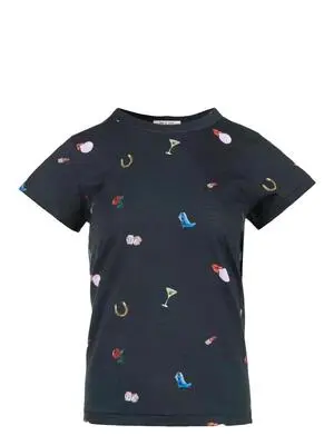 Rag & Bone Graphic-print T-shirt Black
