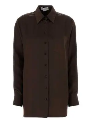 STELLA MCCARTNEY Stella Mccartney Satin Button-Front Shirt