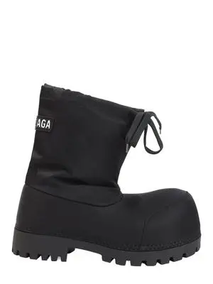 Balenciaga Alaskan Low Nylon Boot - Black