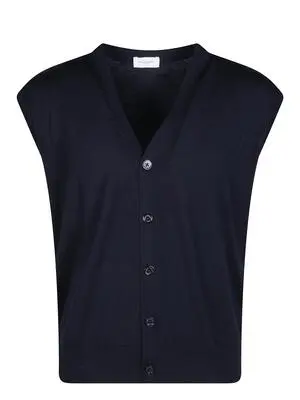 PAOLO PECORA Paolo Pecora Men's Gilet Sweater Vest Blu