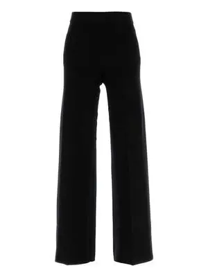 BLUMARINE Blumarine Black Wool Joggers