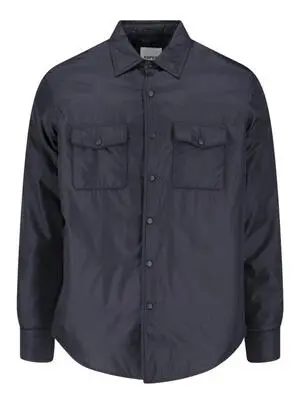 Aspesi Nylon Overshirt Jacket - Black