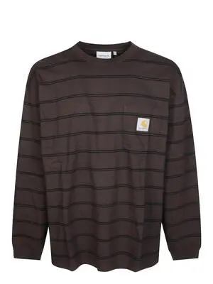 Carhartt Cardona T-shirt Pocket Mini - Marrone