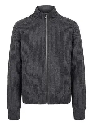 BERNER KUHL Shrunk Full-zip Wool-blend Jacket - Charcoal