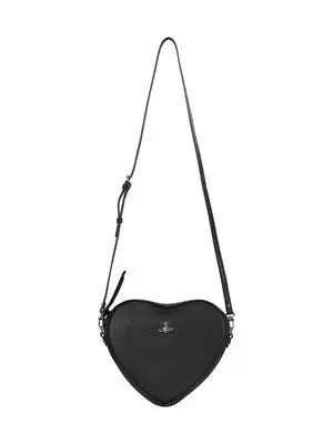 VIVIENNE WESTWOOD Alexa Heart Mini Crossbody Bag - Black