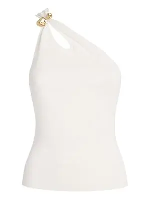 CULT GAIA Knitted One-shoulder Anouk Top