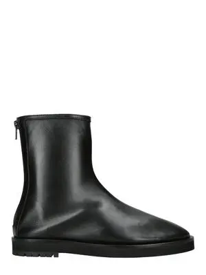 Dear Frances Leather Joss Ankle Boots - Black