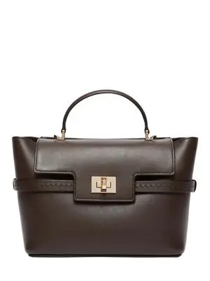 MAX MARA Small Leather Margeux Top-handle Bag