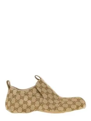 Gucci Gg Fabric Drip Slip Ons - Multicolor