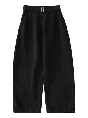 Studio Nicholson Belted Round Leg Pant - Tan