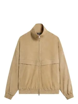 Kith Suede Rhysand Jacket 'butterscotch - Tan