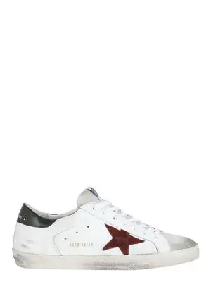 GOLDEN GOOSE Superstar 'white Bordeaux'