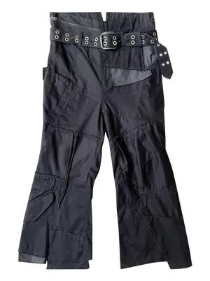Junya Watanabe Vintage Reworked Cargo Trousers - Black